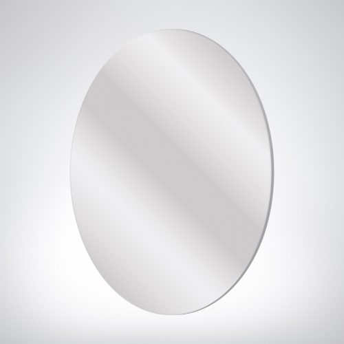 Flat Edge Mirror Oval 500x750x10mm – Living Elements